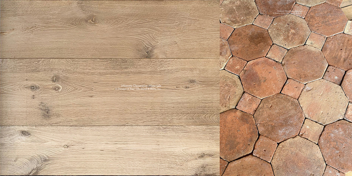 French Reclaimed Octagon and Cabochon Terra Cotta Tile Floor is Heaven ...