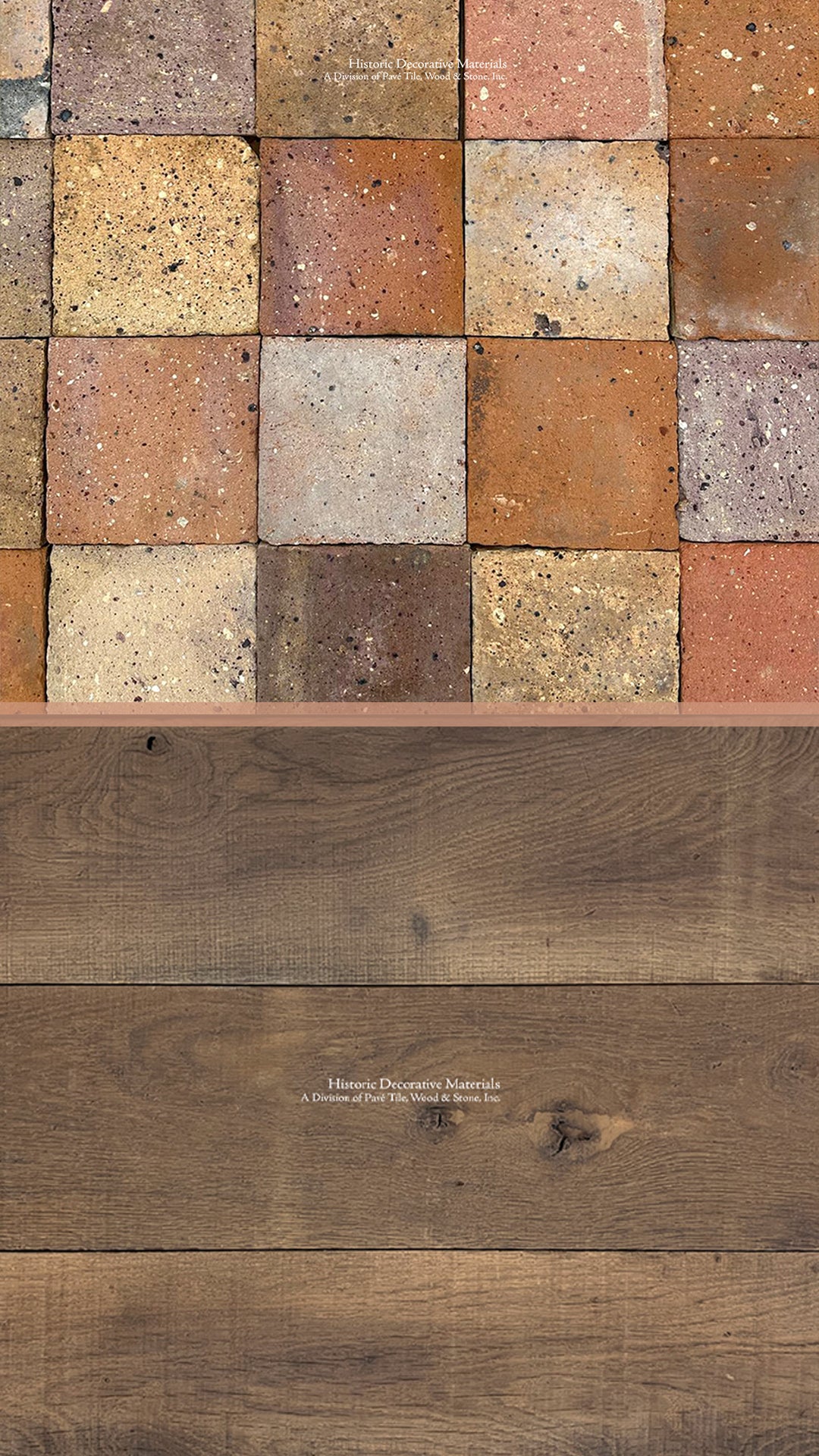 The joy of color arises installing French reclaimed terra cotta tiles ...